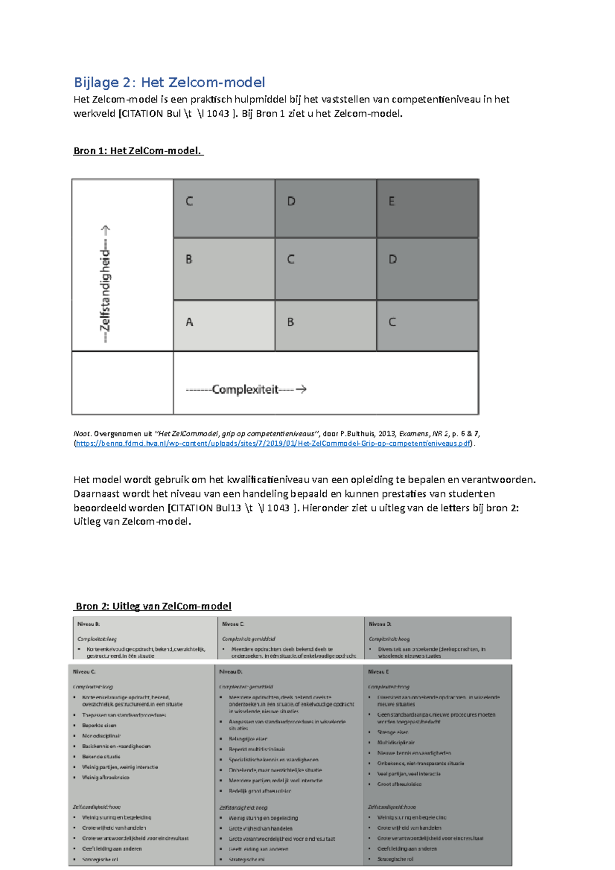 Methodieken - Bijlage 2: Het Zelcom-model Het Zelcom-model is een ...