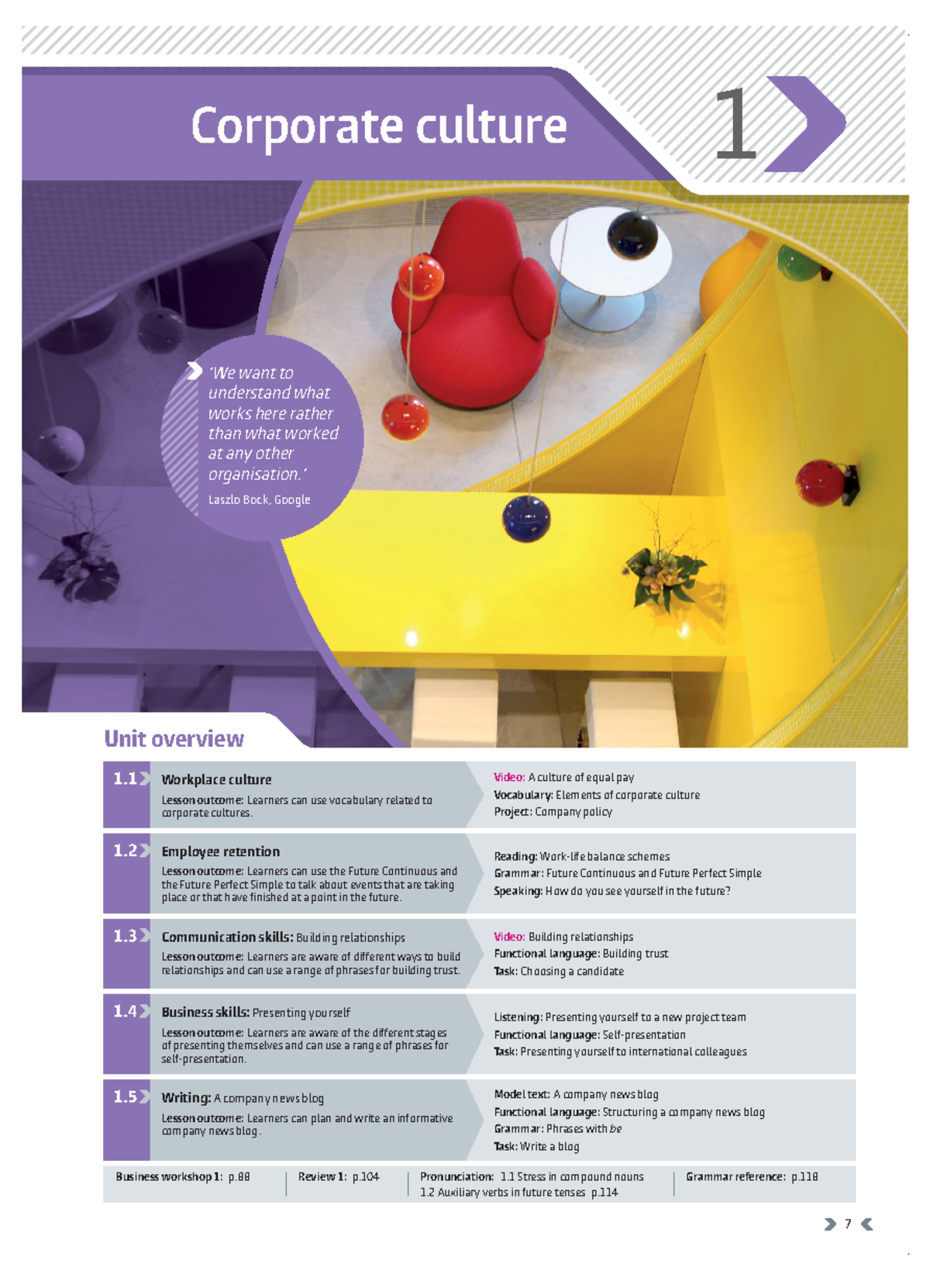 Business Partner B2 SB Unit1 - Corporate culture 1 ####### Unit ...