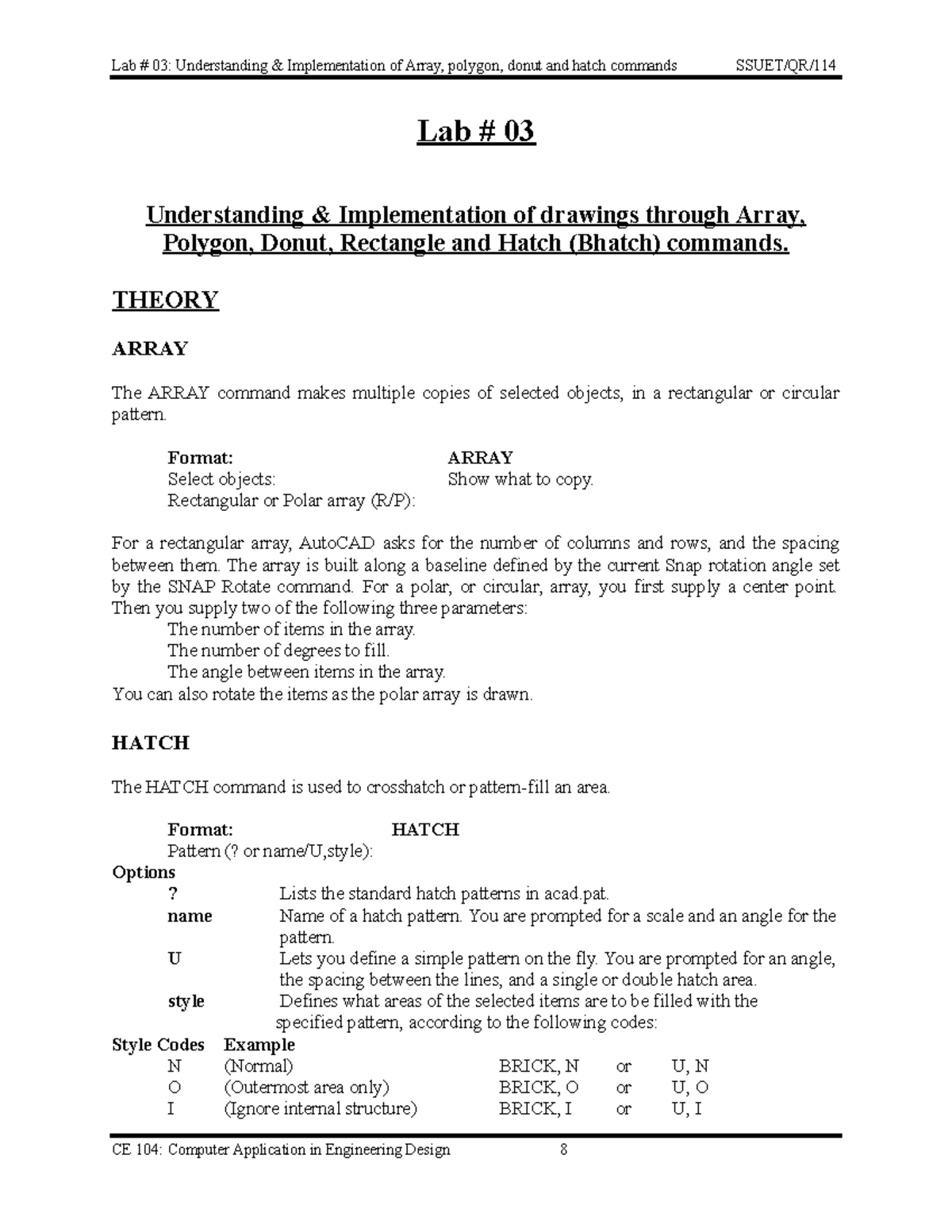 Lab3 - LAB3 - Lab # 03 Understanding & Implementation of drawings ...