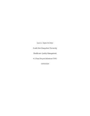 Risk activity che 220 module three - Luis A. Zayas de Jesus CHE 220 ...