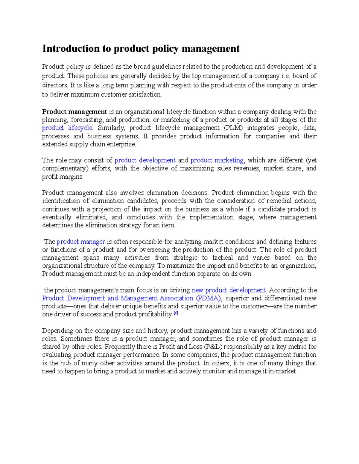 Product policy managment - Introduction to product policy management ...