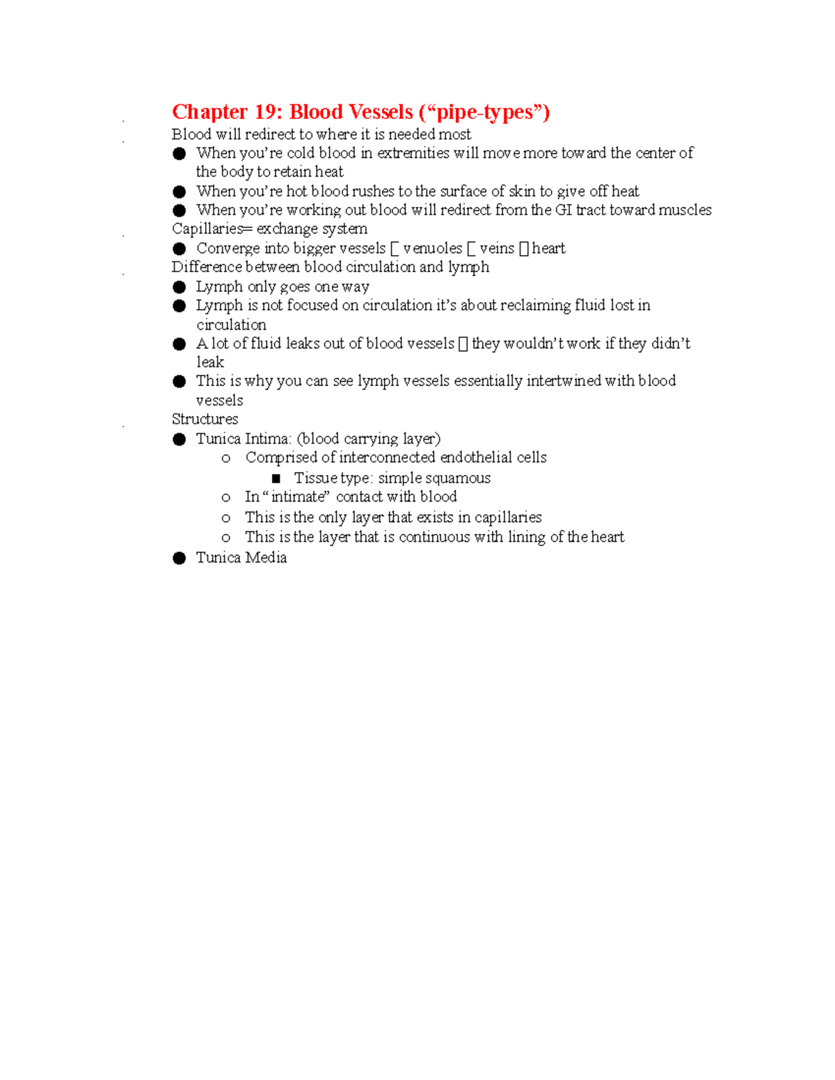 Anatomy and Physiology Ch 19 The Cardiovascular System: Blood Vessels ...