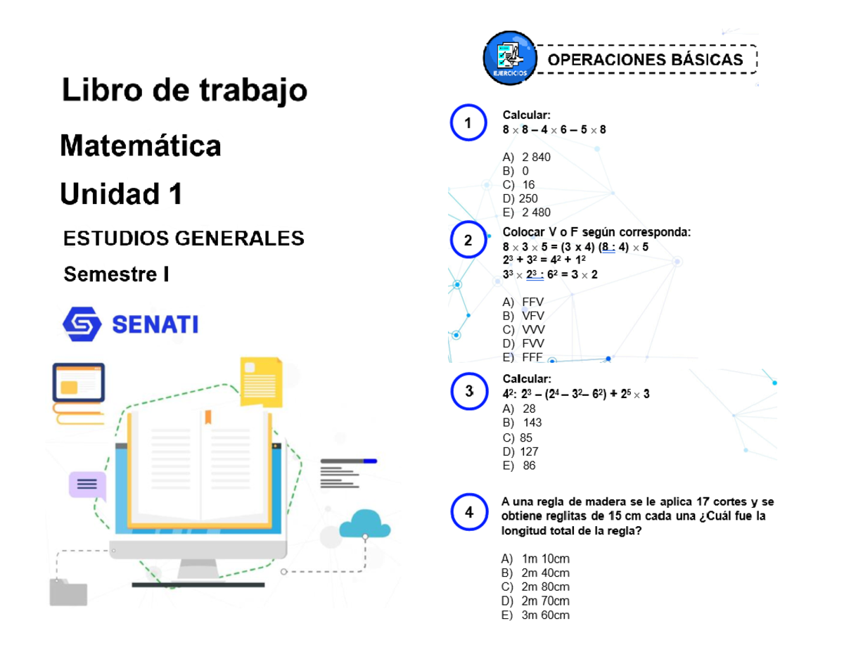 Libro DE Trabajo MATE - norma de aci 9001 - Studocu