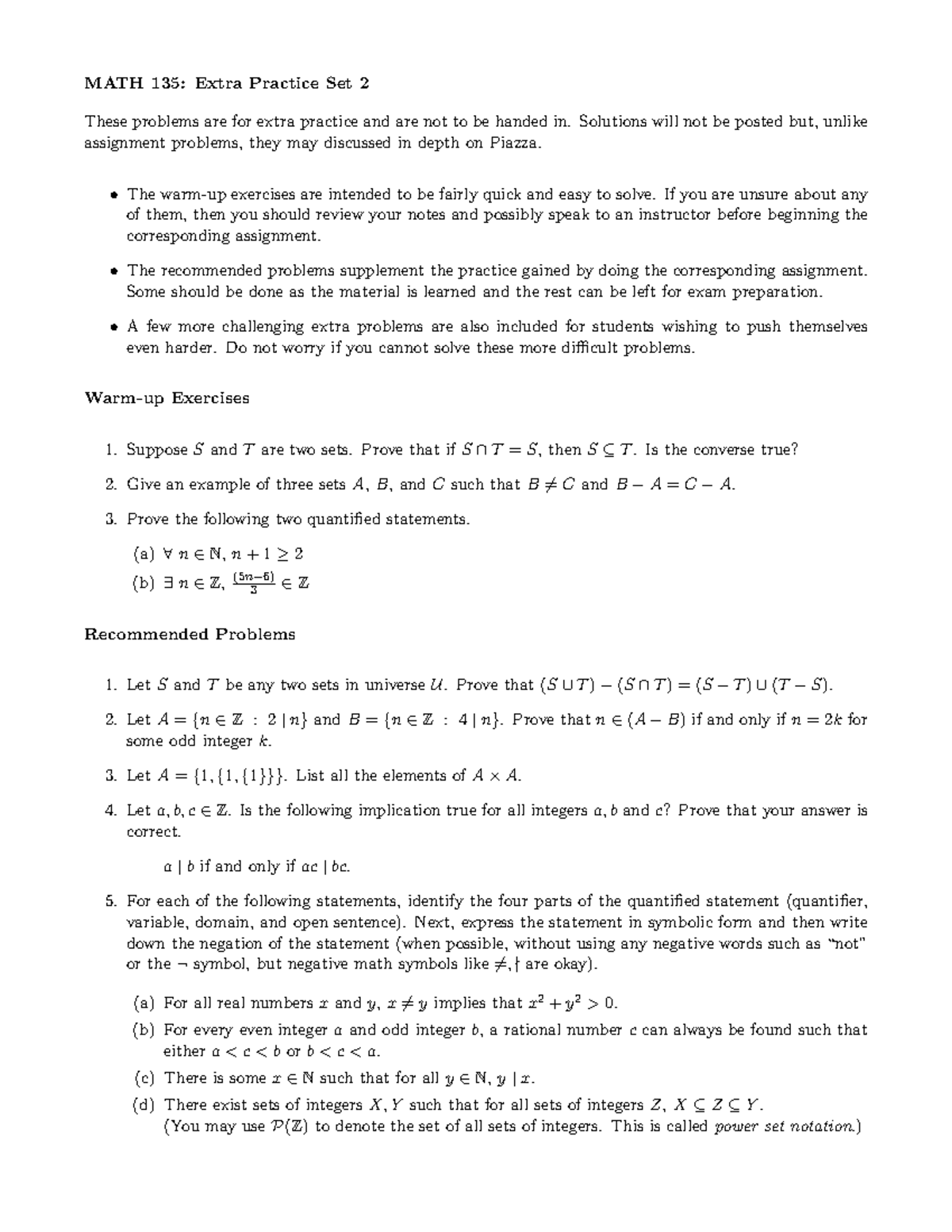 MATH135Extra Practice 02 from 2021-2022 term - MATH 135: Extra Practice ...