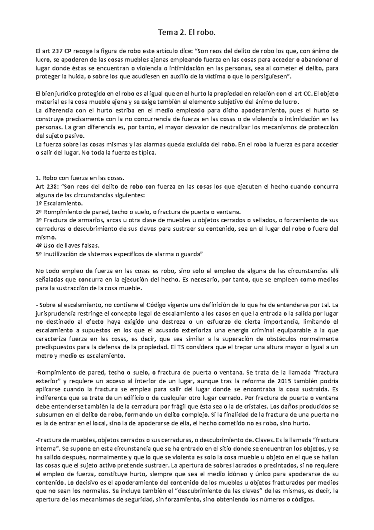 Tema 2 El robo - Tema 2 el robo - Warning: TT: undefined function: 32 Warning: TT: undefined ...