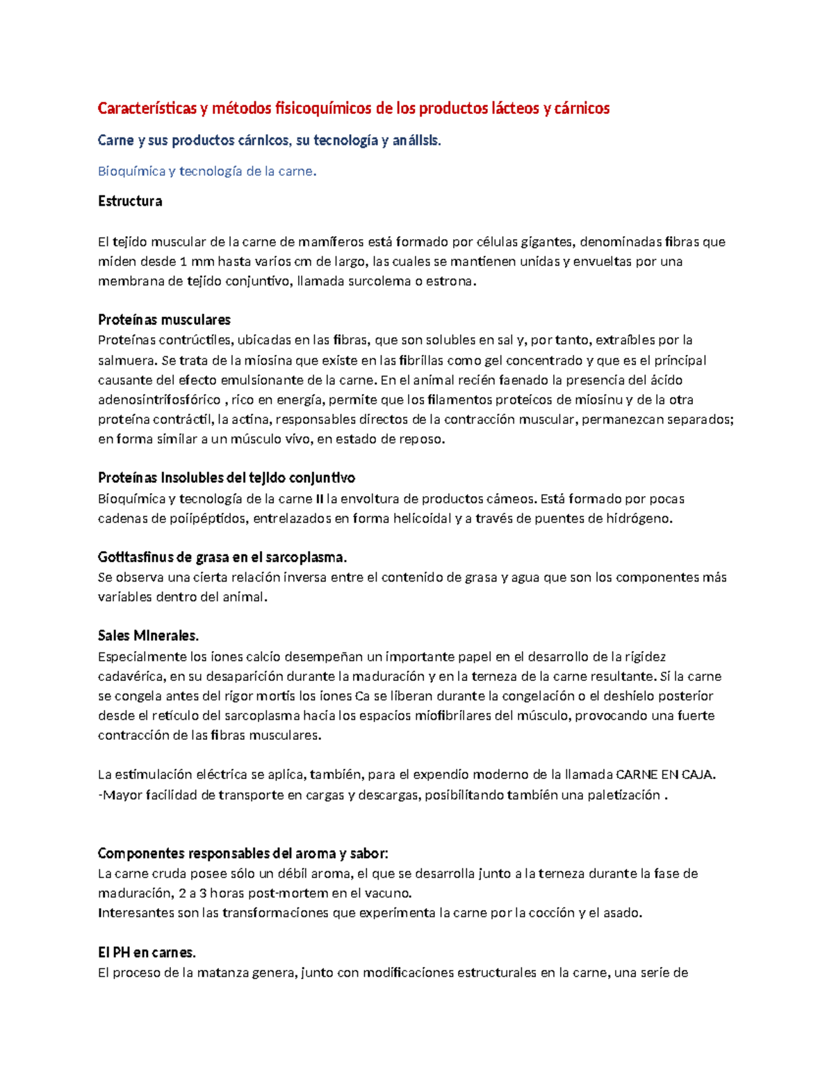 Características y métodos fisicoquímicos de los productos lacticos y ...