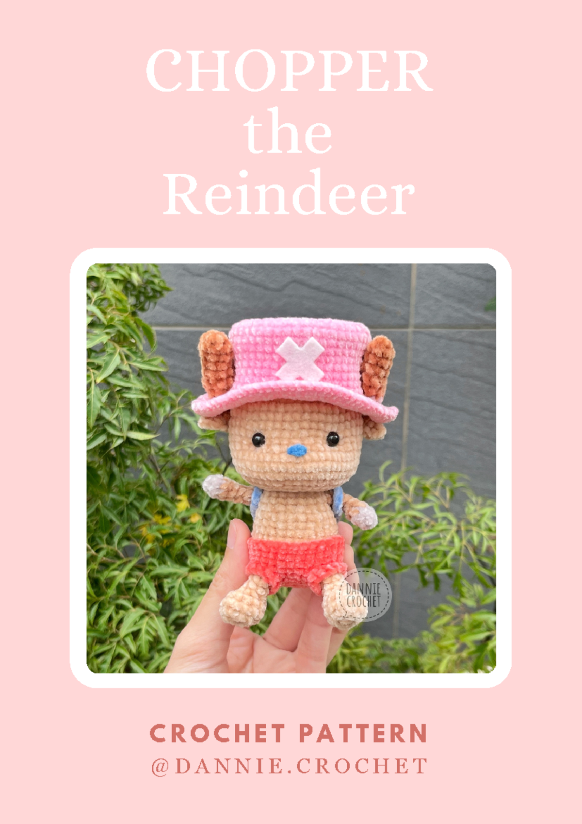 Chopper the Reindeerko-fi - CHOPPER the Reindeer C R O C H E T P A T T ...