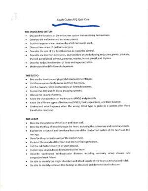 Anatomy and Physiology 2e - Student Solution Guide - STUDENT SOLUTION GUIDE ANSWER KEY Chapter 1 ...