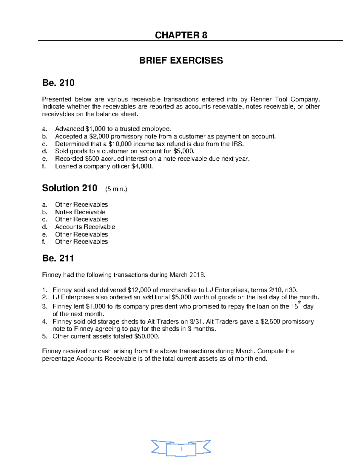 TEMA 8 Exercises - soluciones a los enunciados - BRIEF EXERCISES Be ...