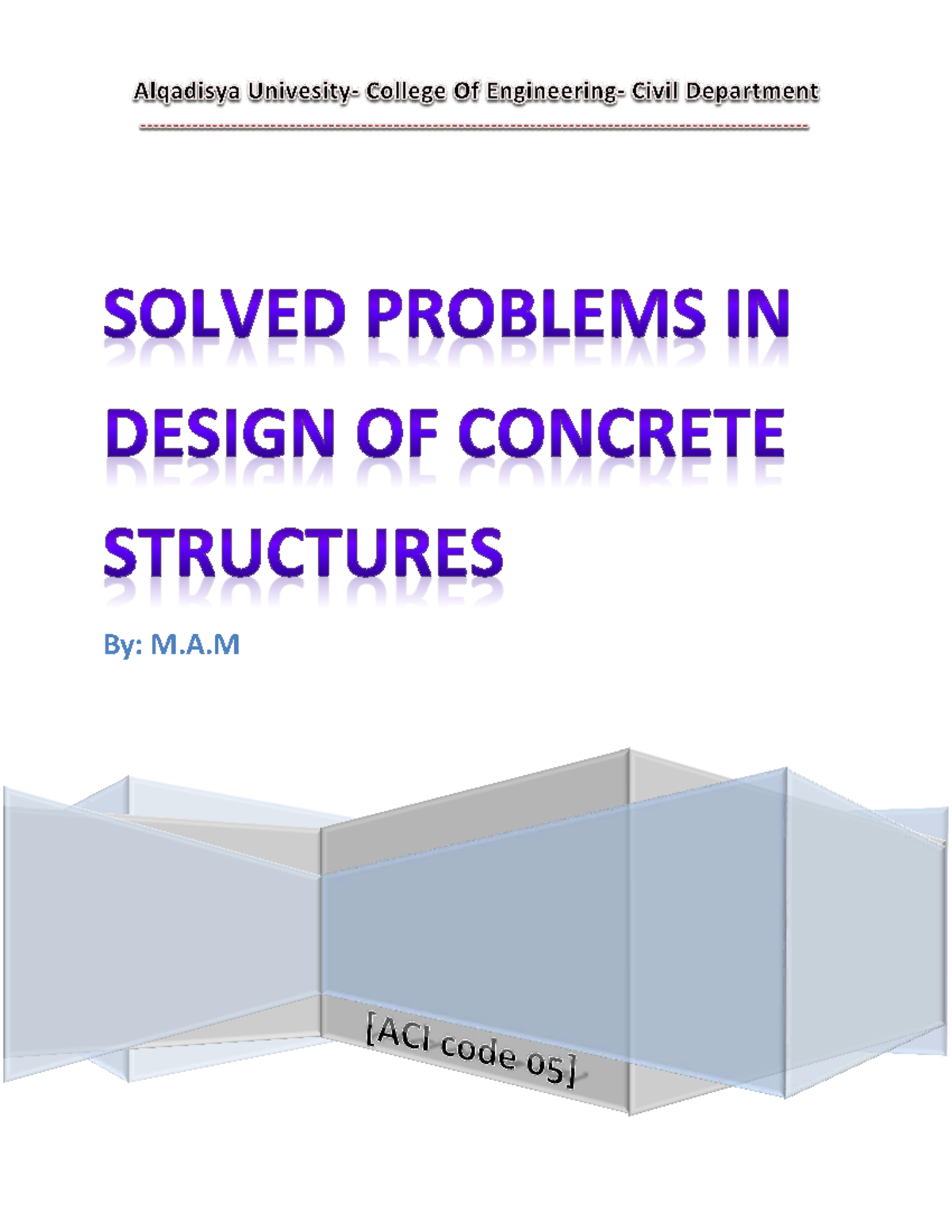 Design of Concrete Structures solved projsidh - Basic electric ...