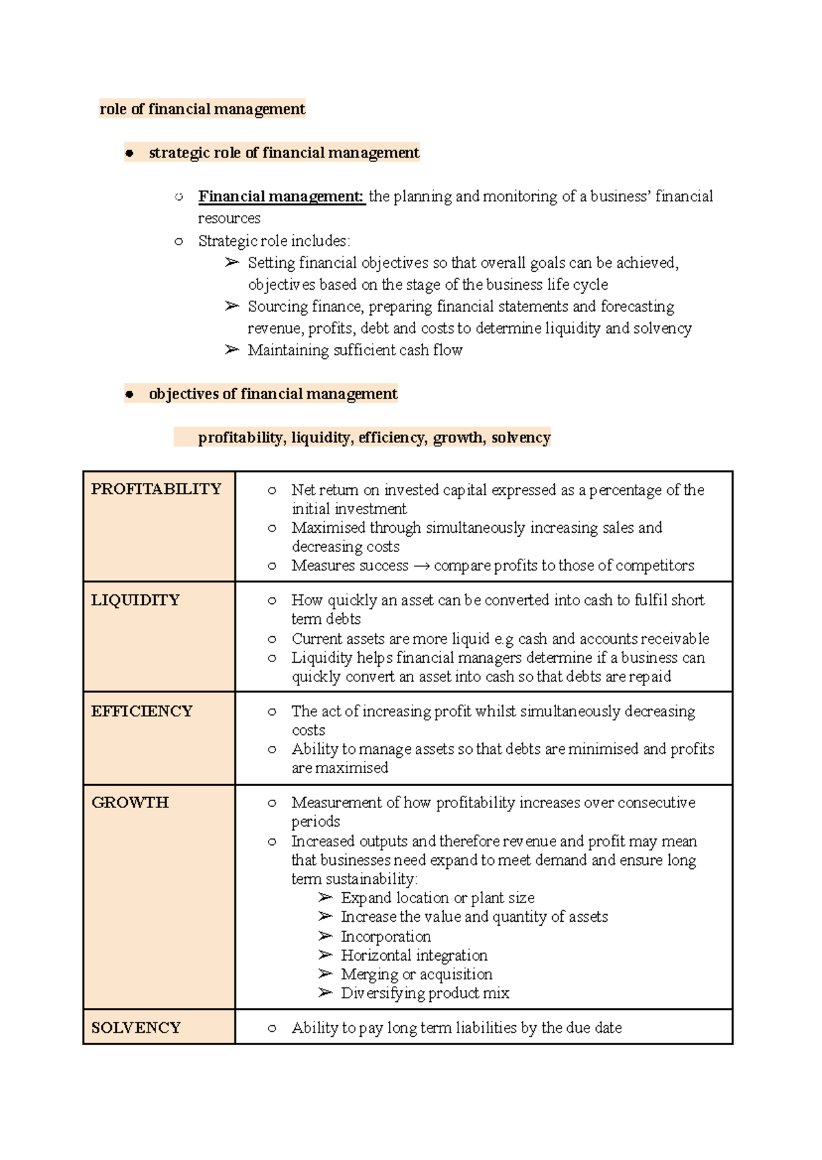 Finance - ∴ ratio = 0: Business has $0 of liabilities for every $1 of ...