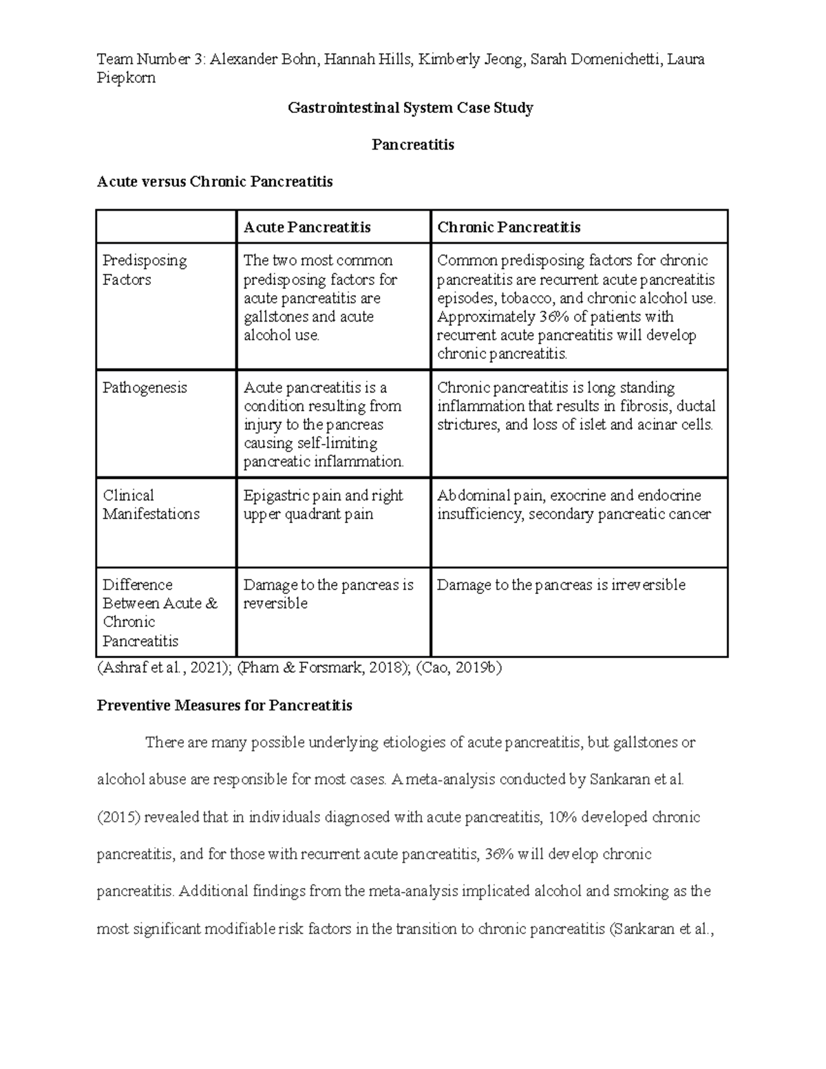GI Case Study - Piepkorn Gastrointestinal System Case Study ...