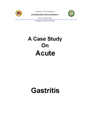 Sample-case-studies - hellow - Case Scenario 1 Preoperative Assessment ...