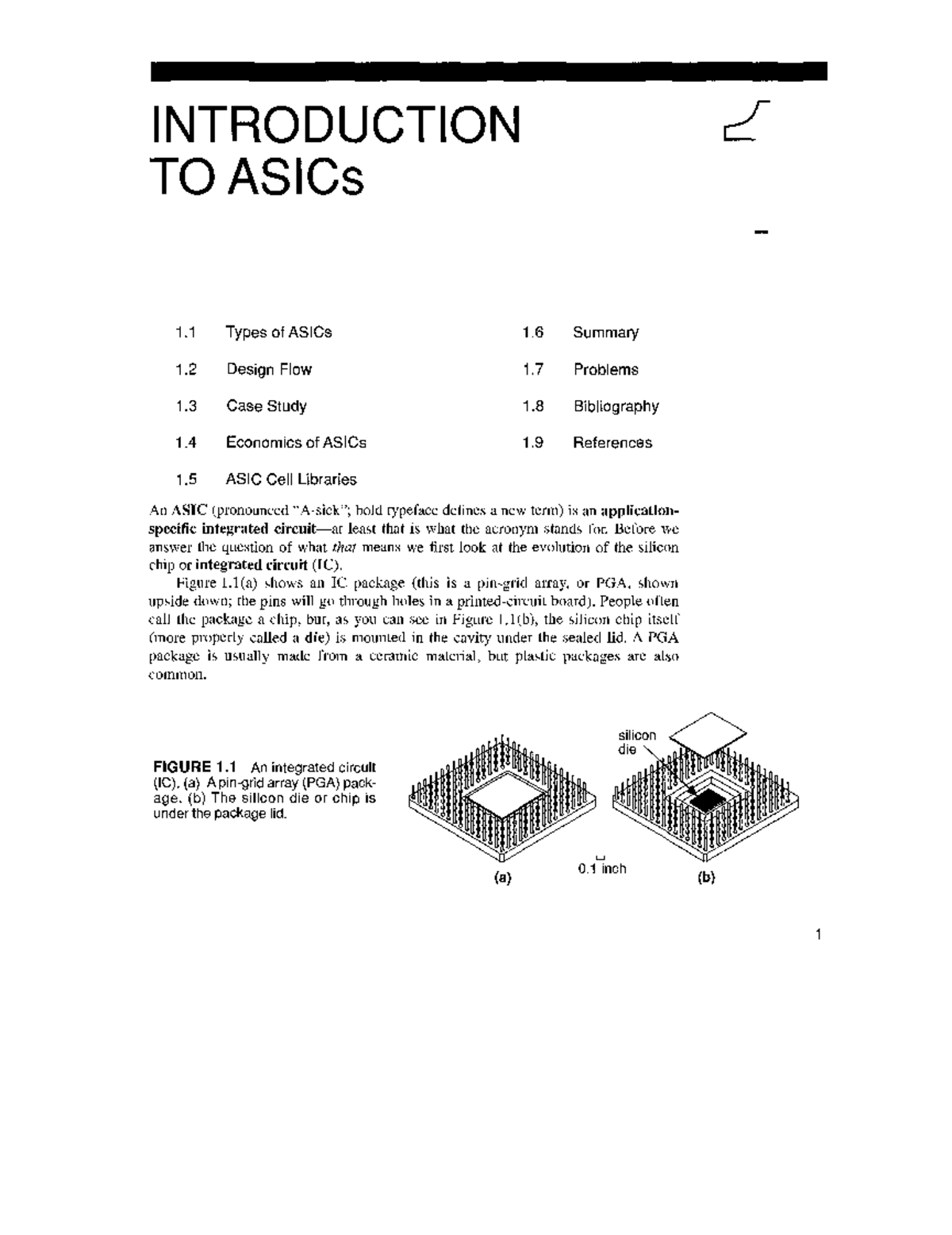 Advances VLSI M1 - Notes - INTRODUCTION TO ASICs 1 Types of ASICs 1 ...