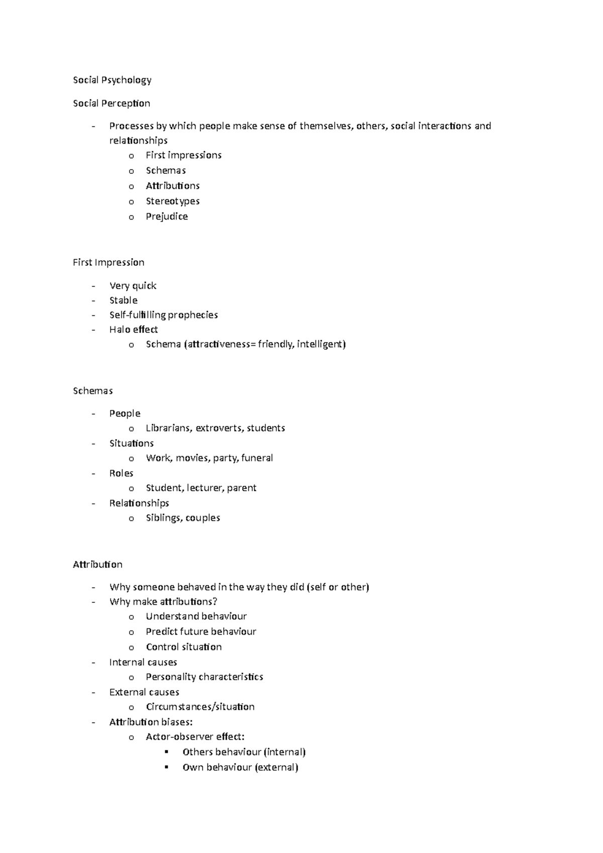 Social Psychology 2 Social Perception Social Psychology Social social-psychology-2-social-perception-social-psychology-social