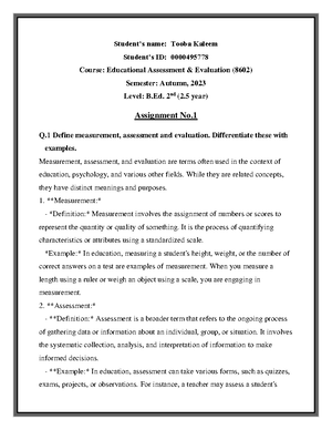 Components of Teaching Practice-II - Studocu