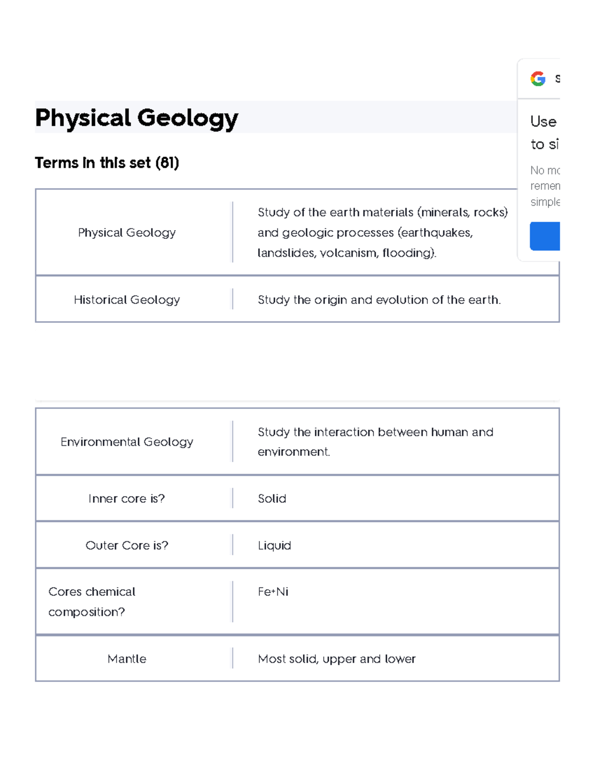 Physical Geology Flashcards Quizlet - Physical Geology Terms in this set (81) Physical Geology ...