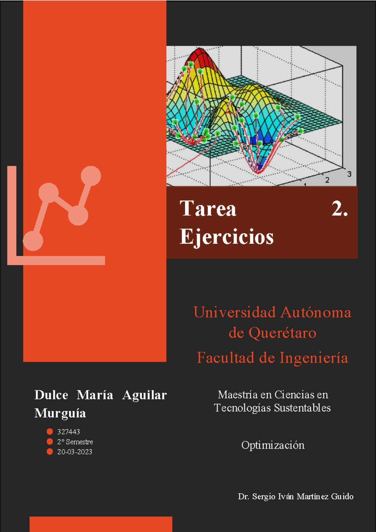 Tarea 2 - Ejercicios de optimización por diversos métodos - M aestría ...
