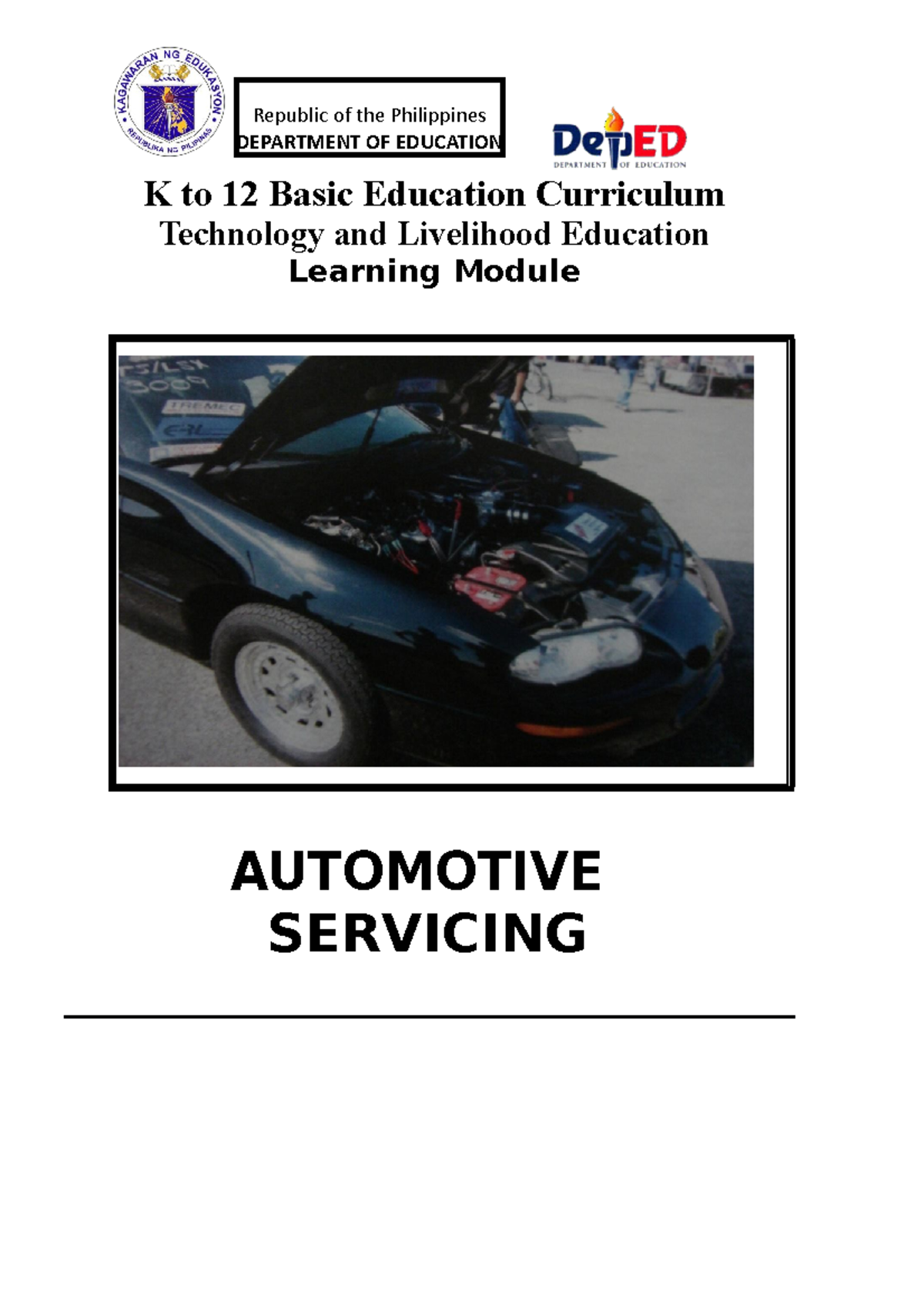 Automotive LM module supplementary mode - Republic of the Philippines ...