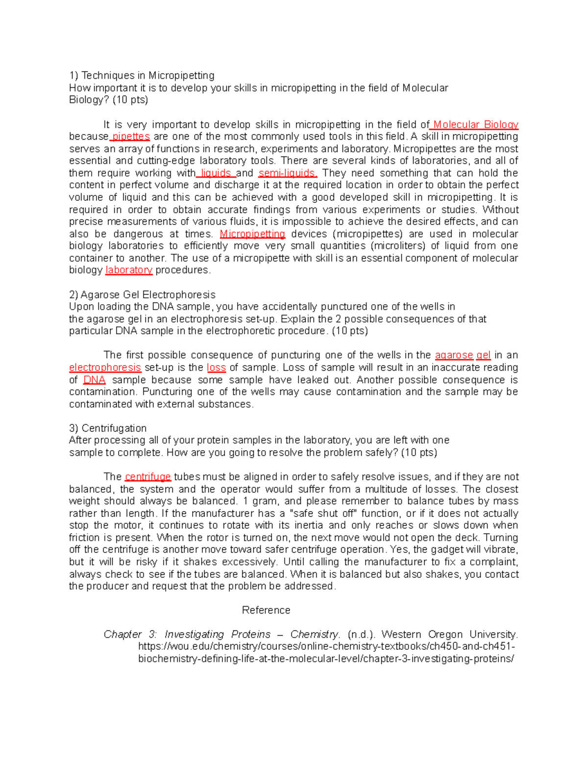 1) Techniques in Micropipetting - Techniques in Micropipetting How ...