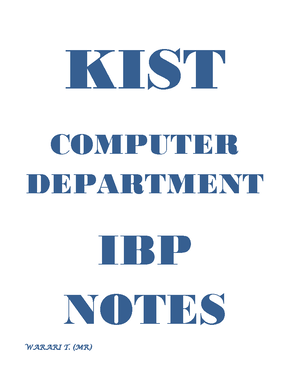 SAD-notes-K - FOR A DIPLOMA IN ICT MODULE 2 - MINISTRY OF EDUCATION ...