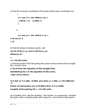 Analytical Geometry - study notes - CHAPTER 4 Introduction to Analytic ...