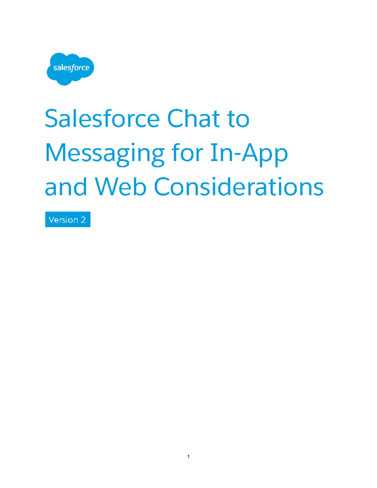 Chat to Messaging for In-App and Web Considerations v2 - Salesforce ...
