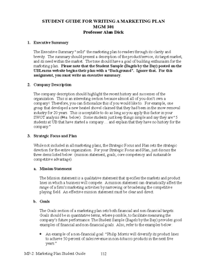 MGM301 Case Study #2 - M. LAFLEUR: MARKET SEGMENTATION AND TARGETING Define M. Lafleur's product ...