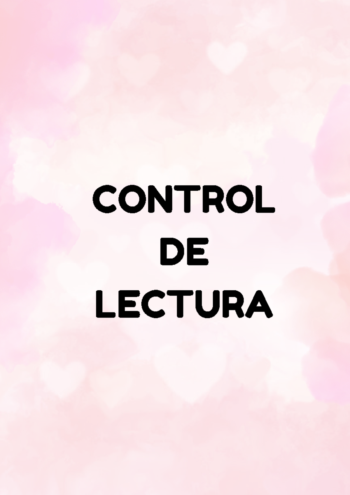 Control DE Lectura - CONTROL DE LECTURA ####### AUTORES APORTACIÓN ...