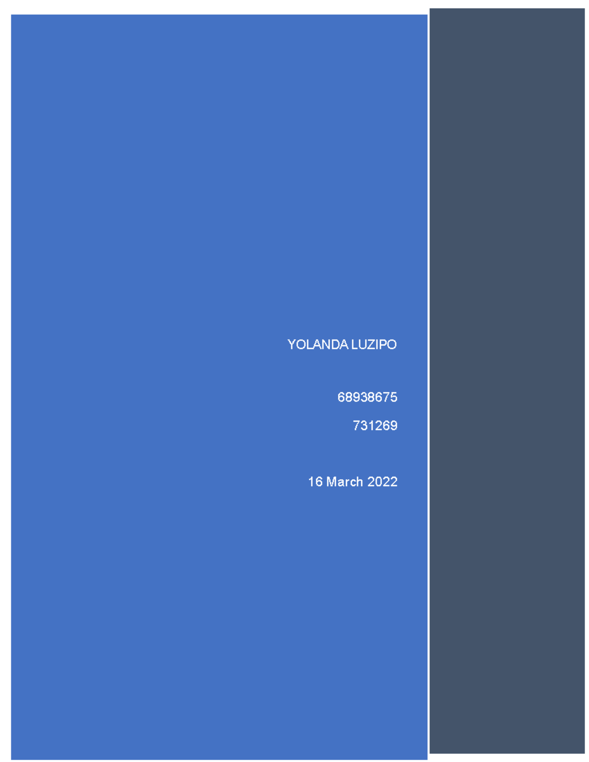 Arm1504 - Electronic records management - YOLANDA LUZIPO 68938675 ...