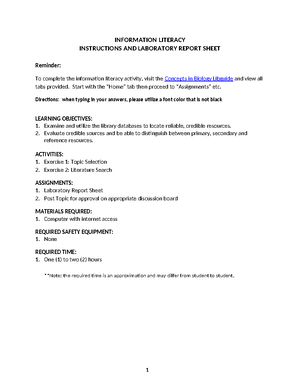Introduction TO Microscopy Laboratory Report Sheet (1)-1 - INTRODUCTION ...