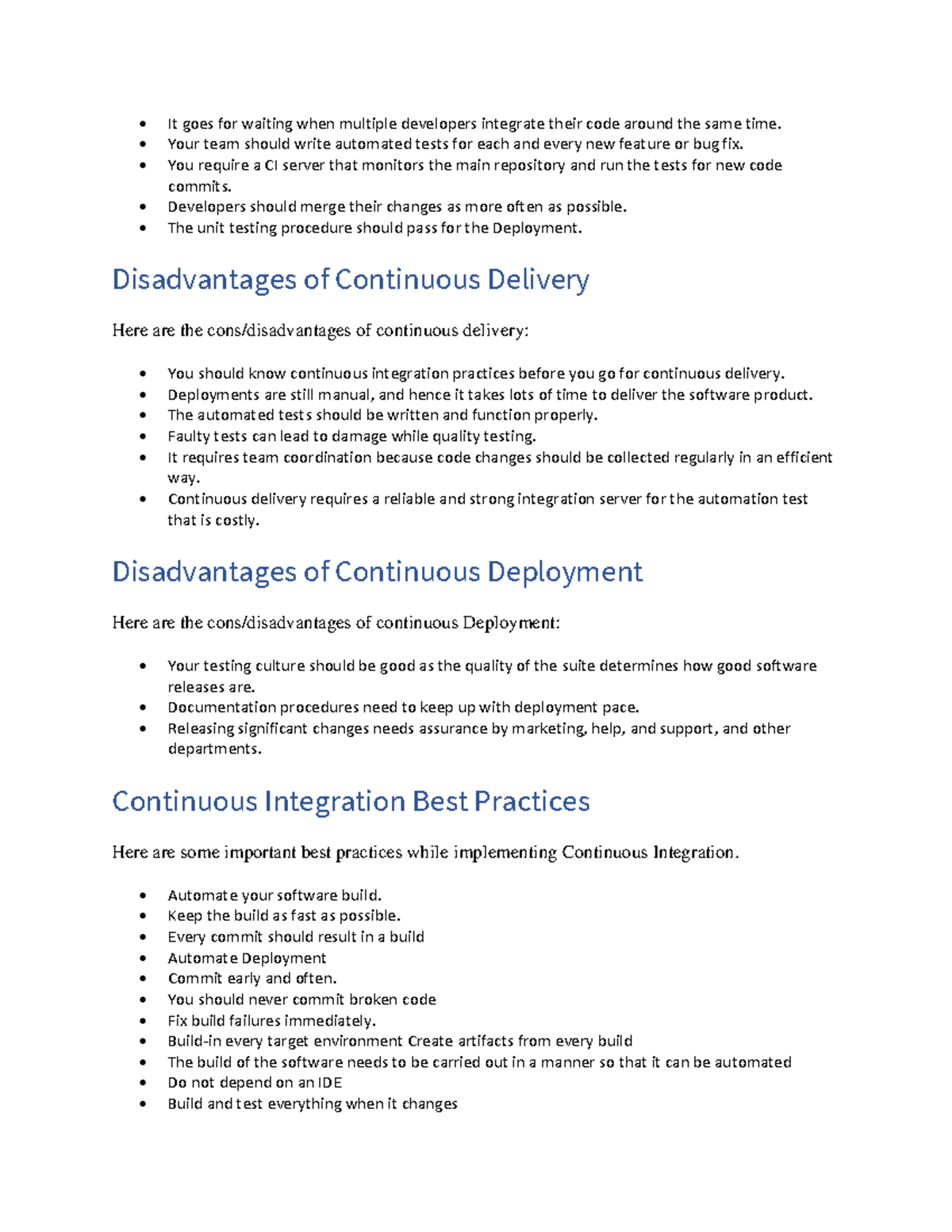 CICD Tutorials-10 - Continous Delivery and Continous Integration 10 ...