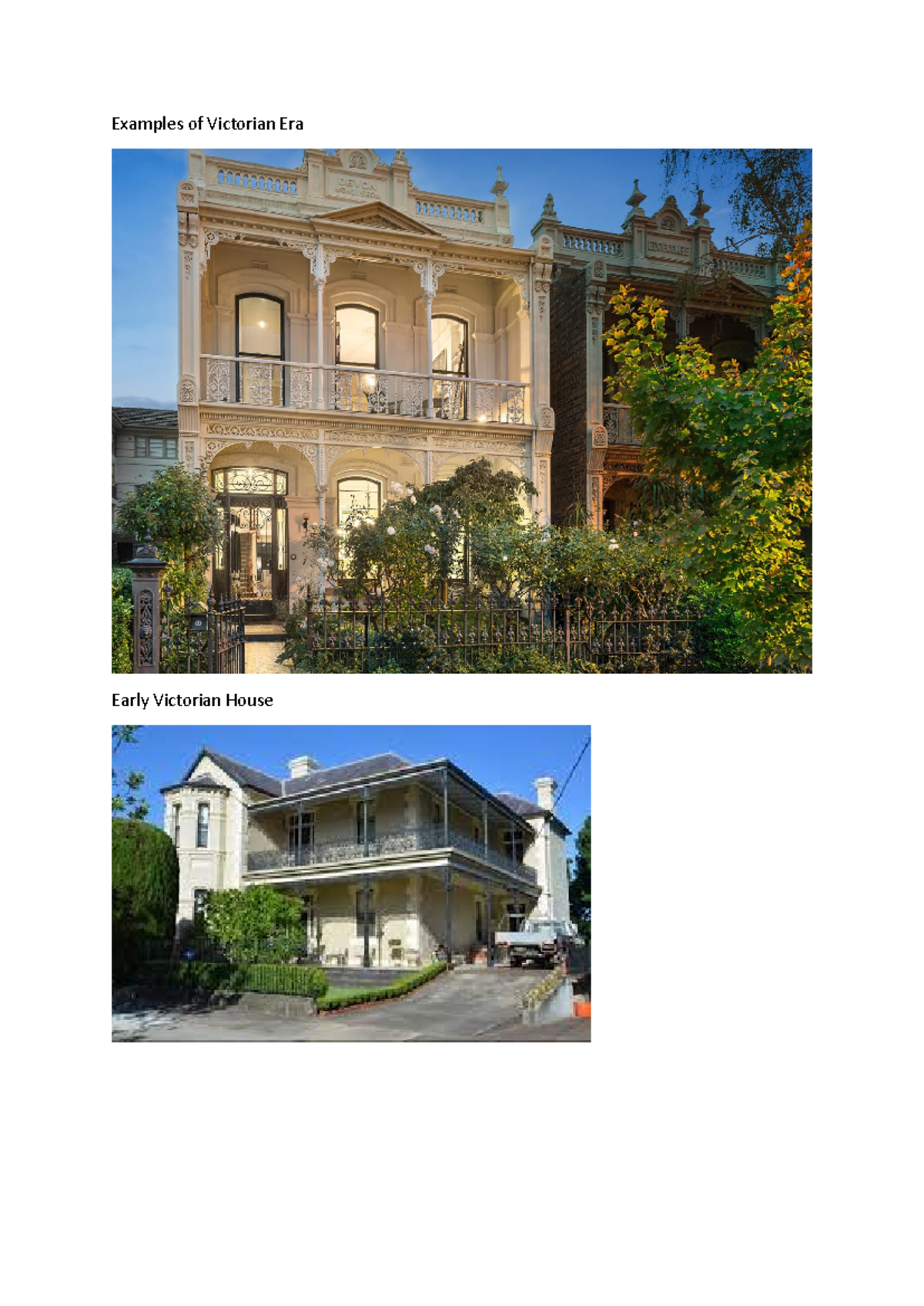 Victorian Era Examples and Discussion - 301085 - Examples of Victorian ...