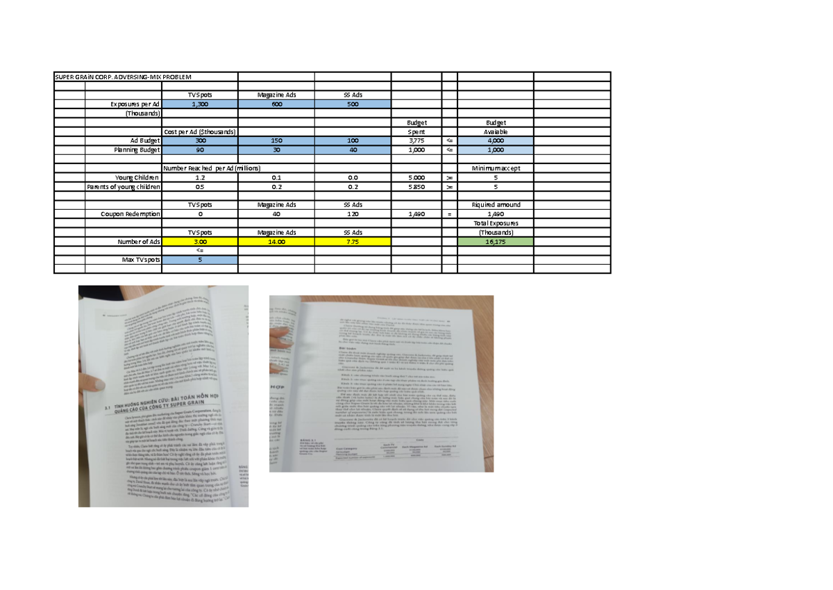 Bt 5 super ffrain - SUPER GRAiN CORP. ADVERSING-MIX PROBLEM TV Spots Magazine Ads SS Ads ...