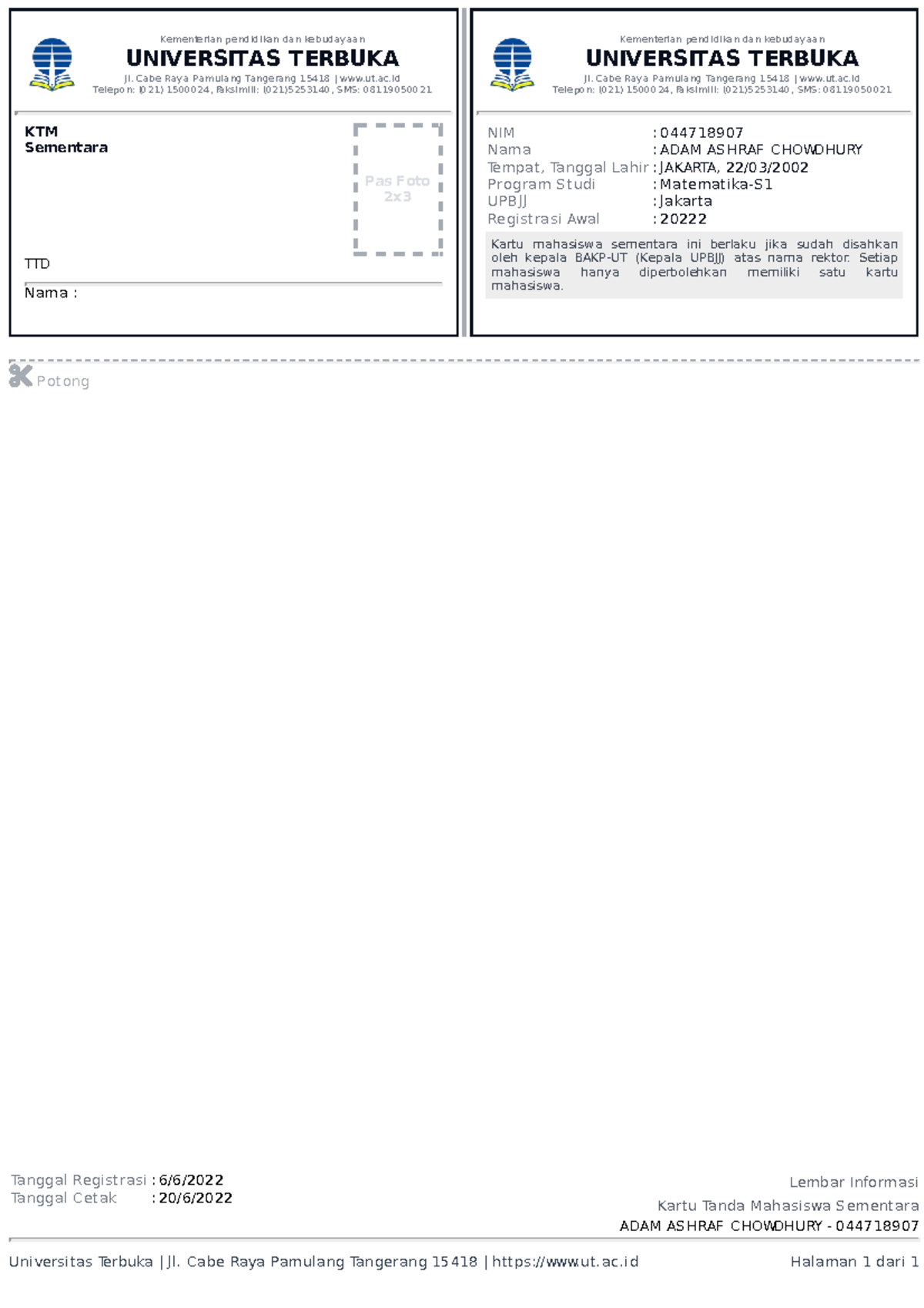 KTMS - ADAM Ashraf Chowdhury - Kementerian pendidikan dan kebudayaan ...