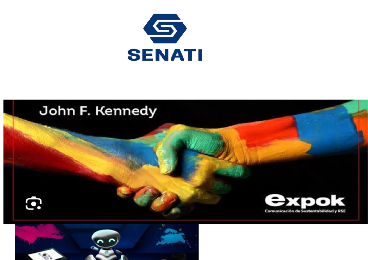 1 - tarea - semiotica de la imagen - SENATI John F. Kennedy Q expok ...
