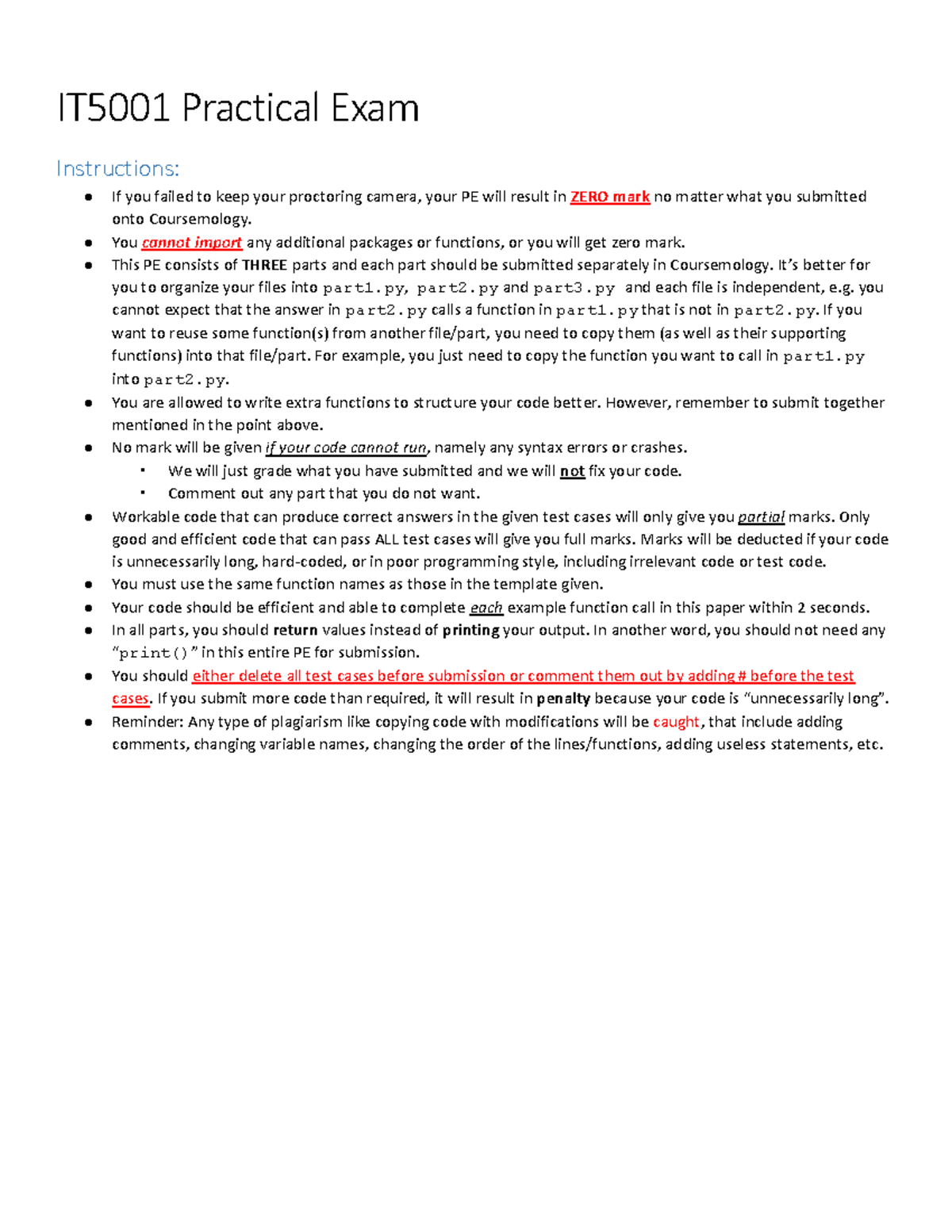 IT5001+PE+2021+Oct - practical exam - IT5001 Practical Exam ...