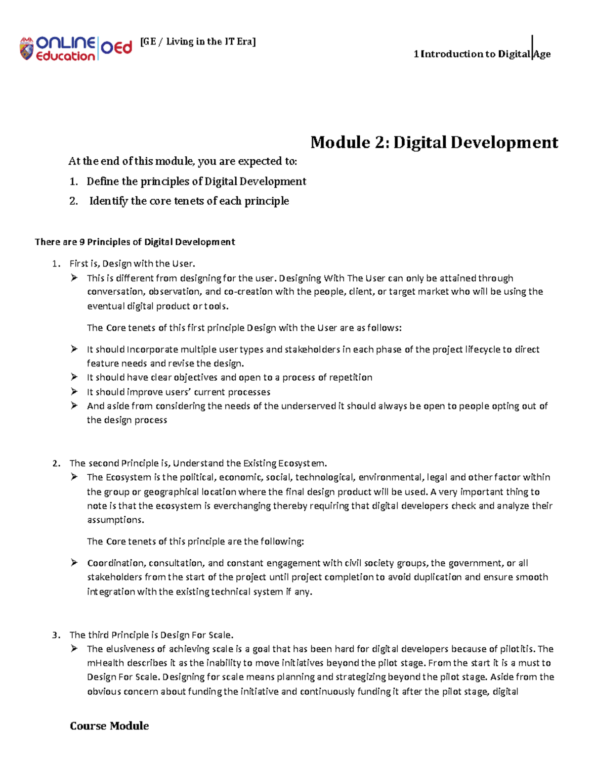 Lesson 2 Living in the IT Era Living in the IT Era Living in the IT Era ...