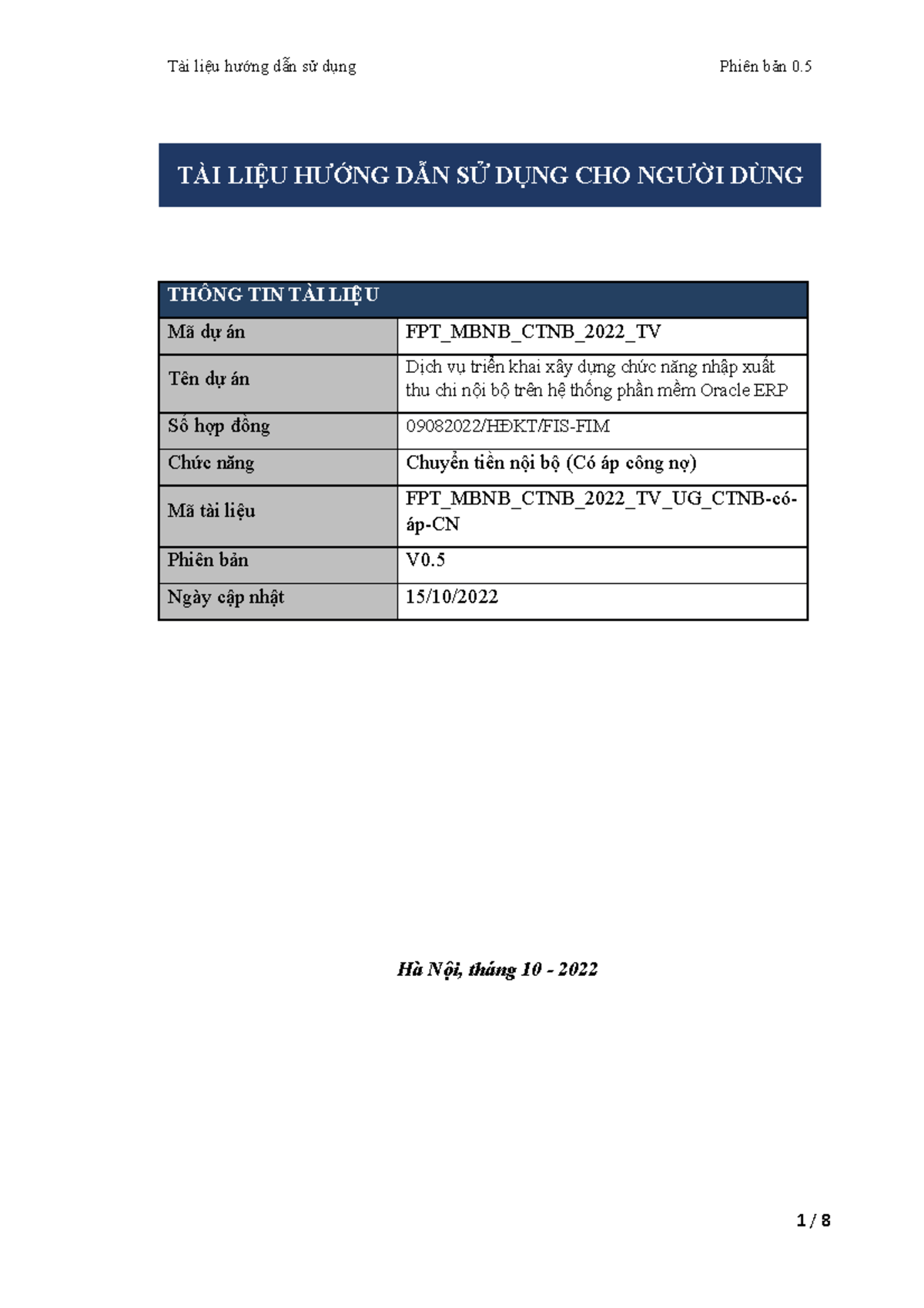 FPT MBNB CTNB 2022 TV UG CTNB-có-áp-CN v0.5 - TÀI LIỆU HƯỚNG DẪN SỬ ...