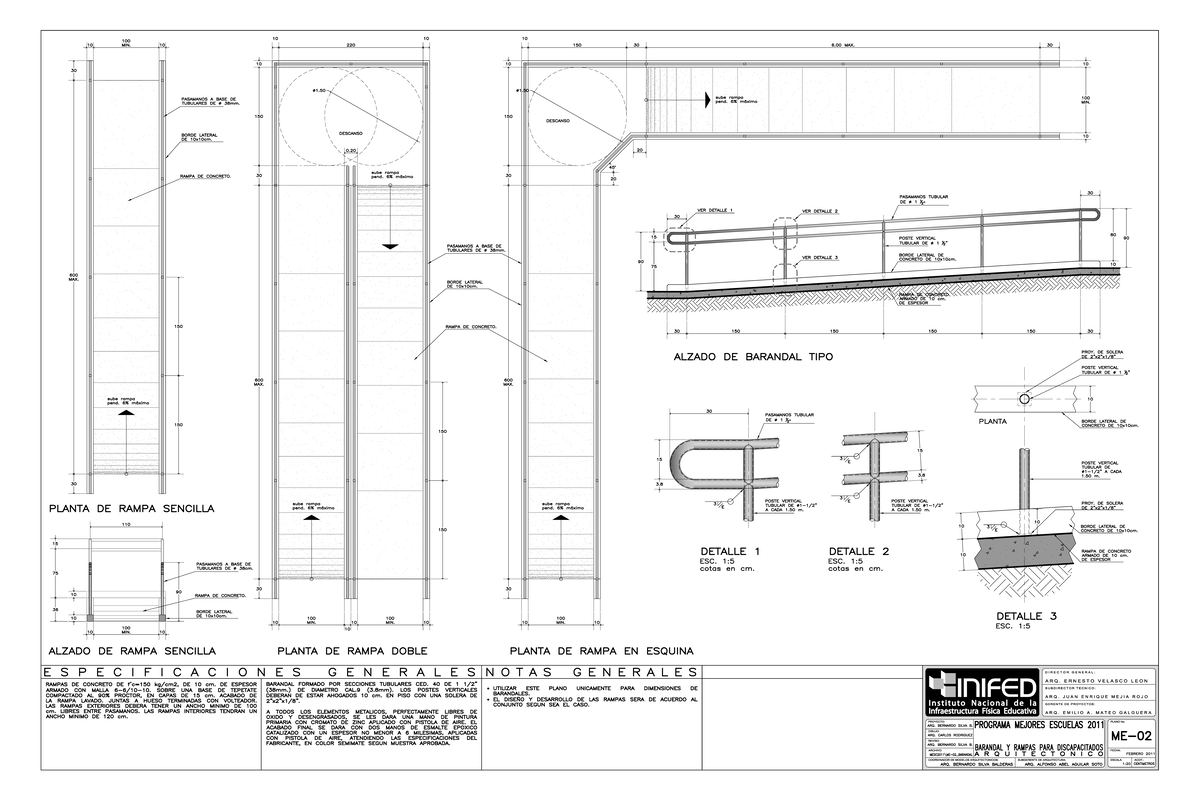 MC-02 Barandal Y Rampa - 10 10 10 100 10 MIN 10 220 150 30 6 MAX. 30 10 ...
