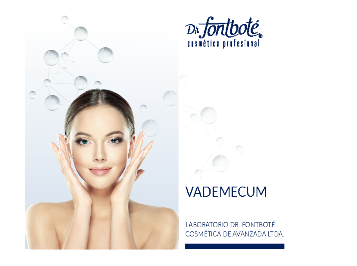 Vademec 2020-2-1 - VADEMECUM LABORATORIO DR. FONTBOTÉ COSMÉTICA DE ...