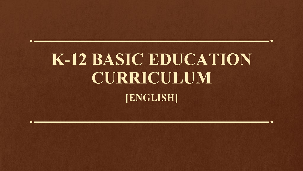 Grade 8- Melcs - K-12 BASIC EDUCATION CURRICULUM [ENGLISH] GRADE 8 ...