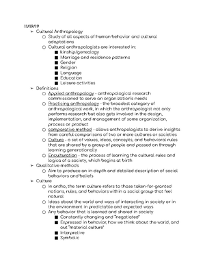 [Solved] Provide an example of a way that cultural groups and ...