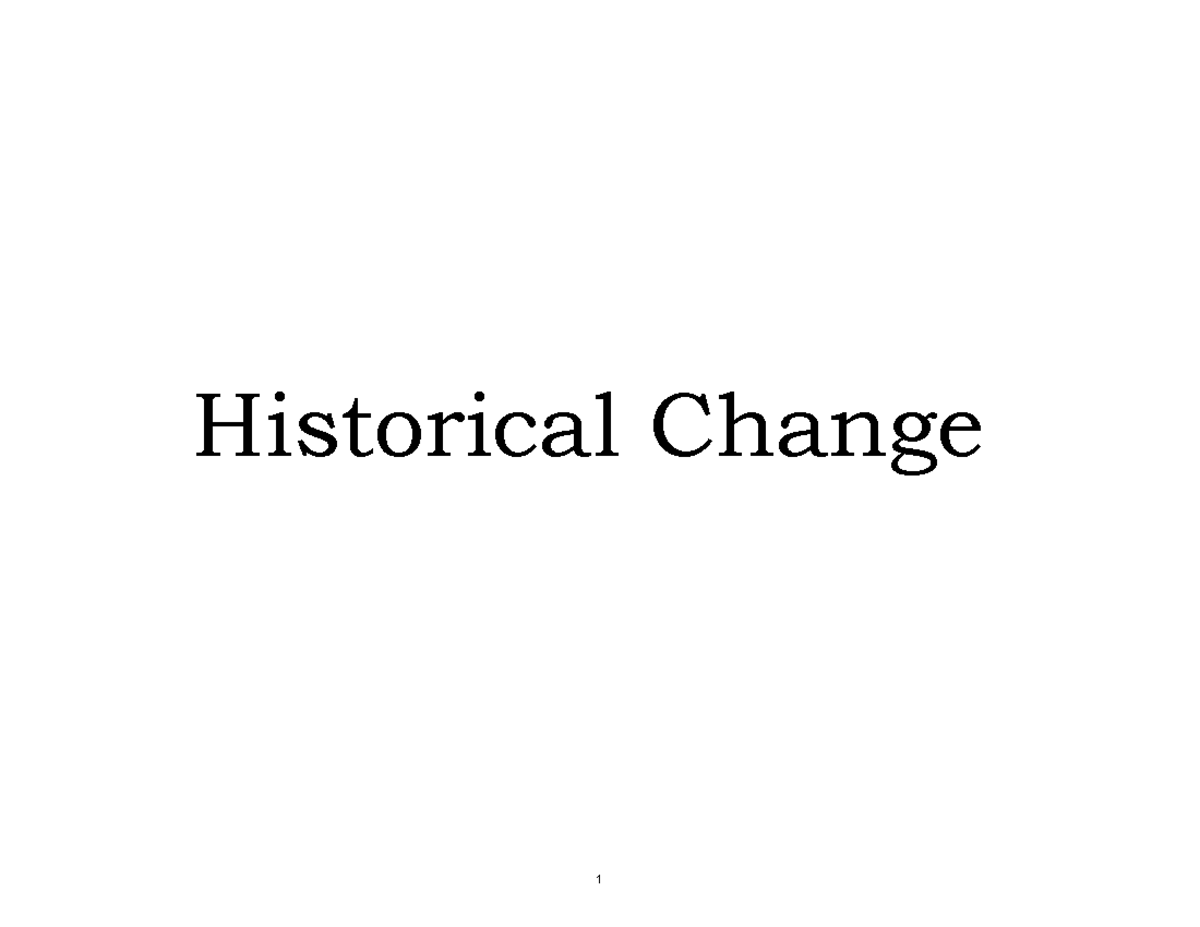 Historicl Chan - Historical Change Sir William Jones (1746-1794) This ...