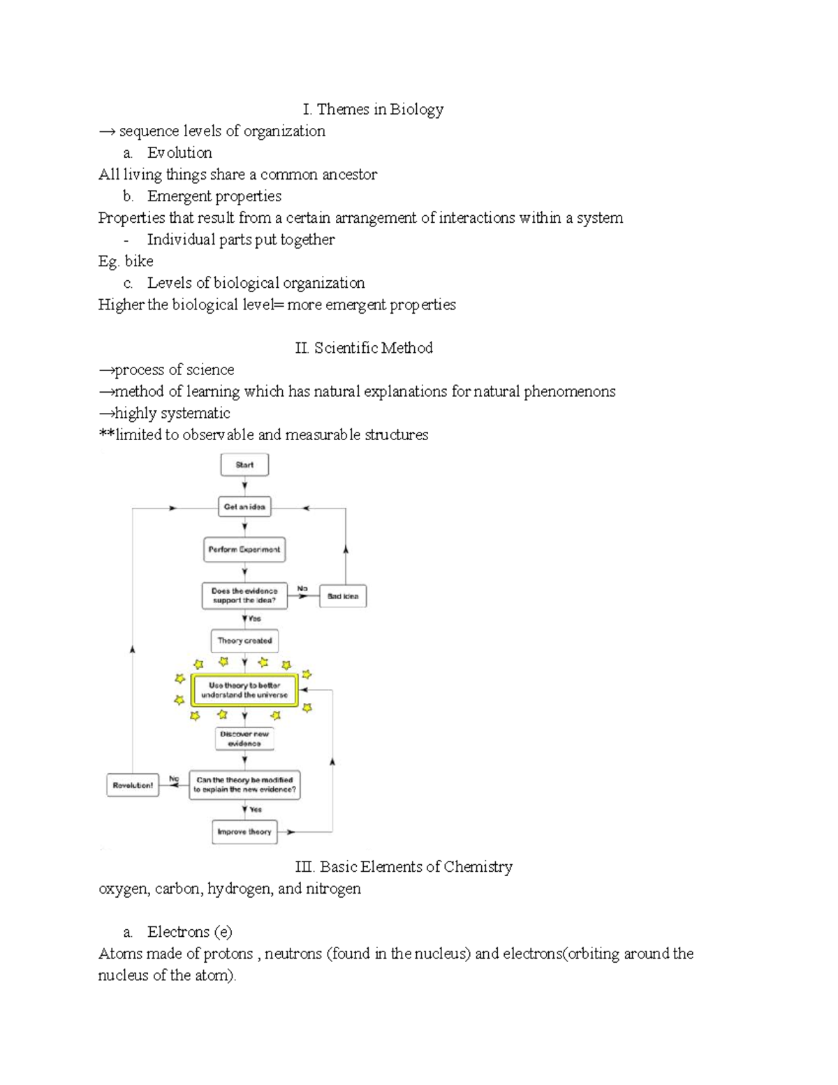 09 05 2024 gen bio 2 115 - stern lecture 2 - I. Themes in Biology → ...