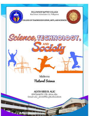 Midterm Module in CW - Preliminary Term Th Globalize Cit i a ...