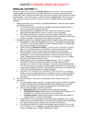 Ch10 Interests Groups - Political Thinking - CHAPTER 10 INTEREST GROUPS PARALLEL LECTURE 10. I ...
