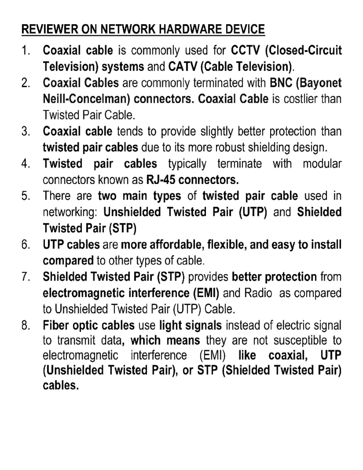 Reviewer ON Harware Device - Computer Programming Concepts 1 (laboratory) - Studocu