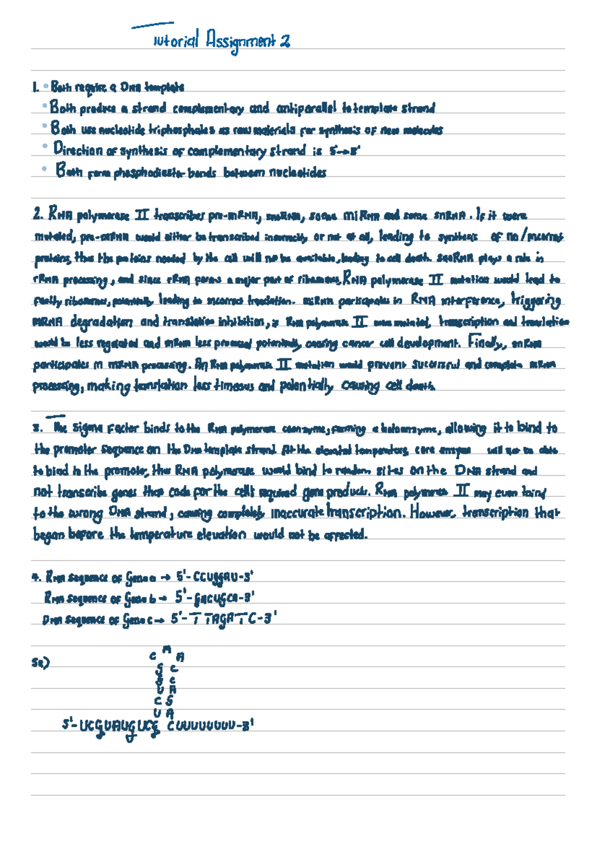 Tut 2 - GTS 251 - Studocu