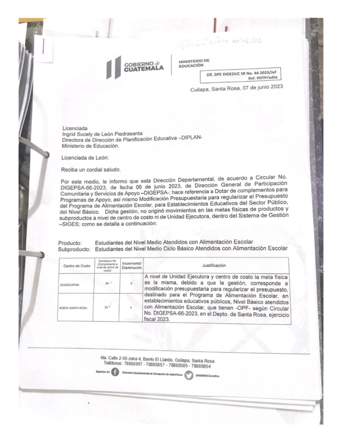 Gobierno de - PROPEC - Prác ca profesional - Studocu